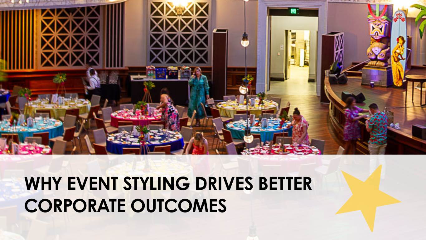 Why Event Styling Drives Better Corporate Outcomes