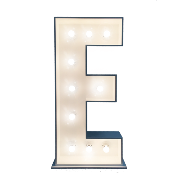 Lighting Marquee Letter Illuminated E