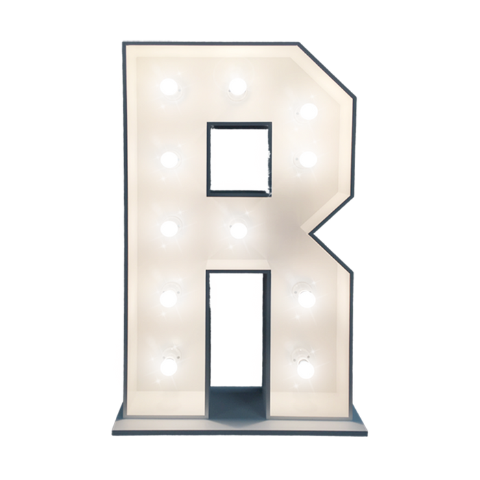 Lighting Marquee Letter Illuminated R